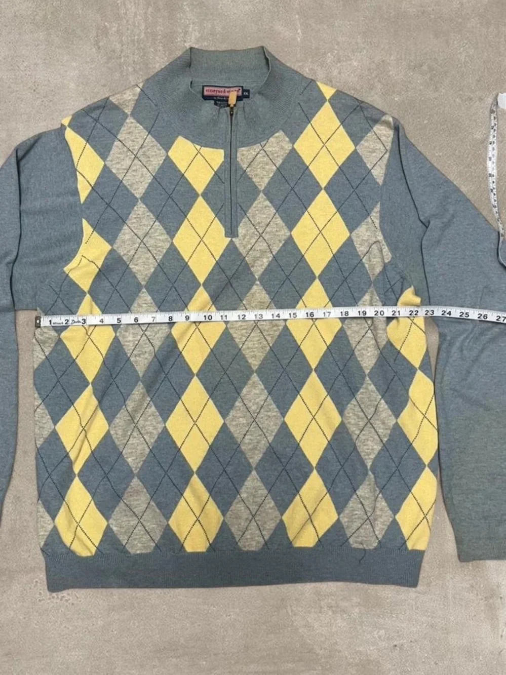 Vineyard Vines | Sweaters | Vineyard Vines Xxl Merino Wool Argyle ...